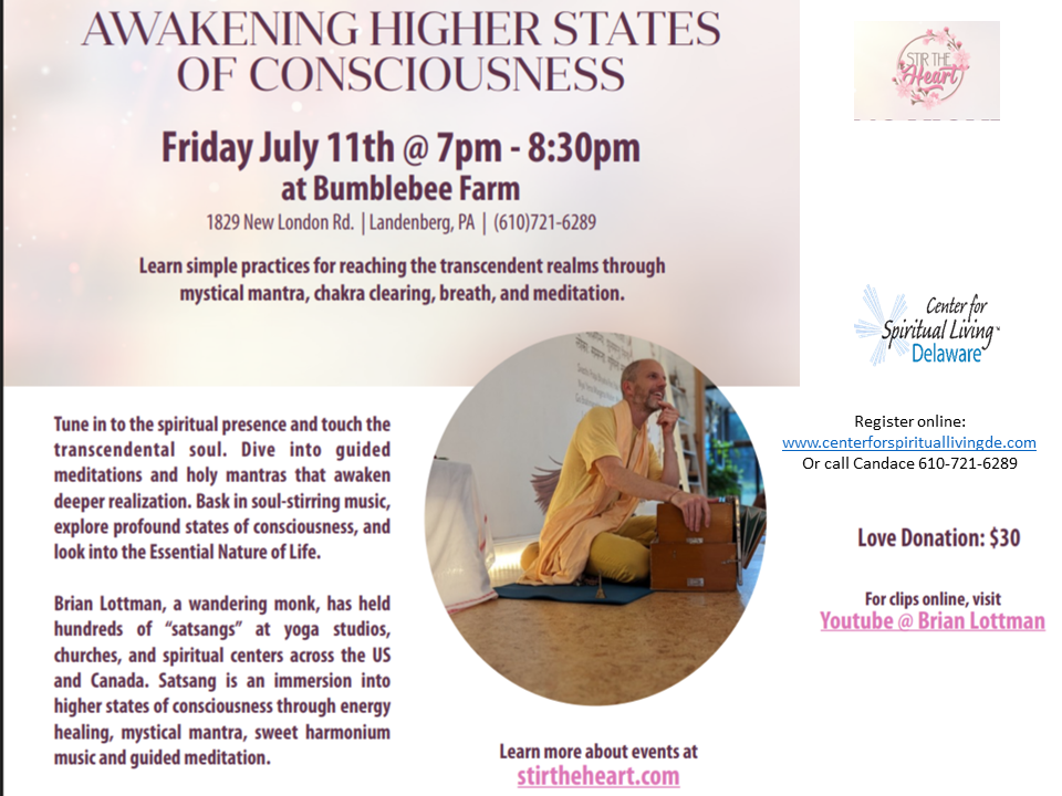 Events - Center for Spiritual Living Delaware